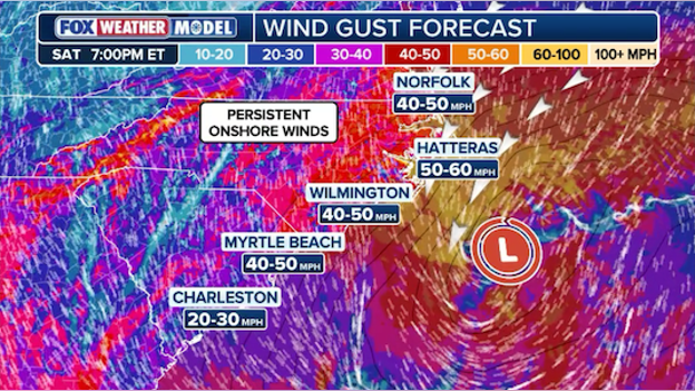 Live updates: Nor'easter 'bomb cyclone' to blast Carolinas with heavy ...