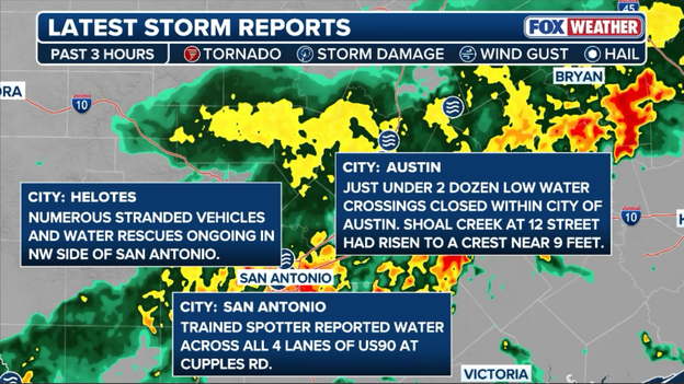 Live updates: Life-threatening flash flood threat targets Texas ...