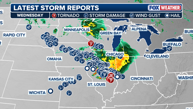 Damage reported after severe storms slam the Midwest in June outbreak ...