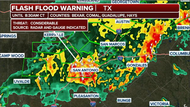 Live updates: Life-threatening flash flood threat targets Texas ...