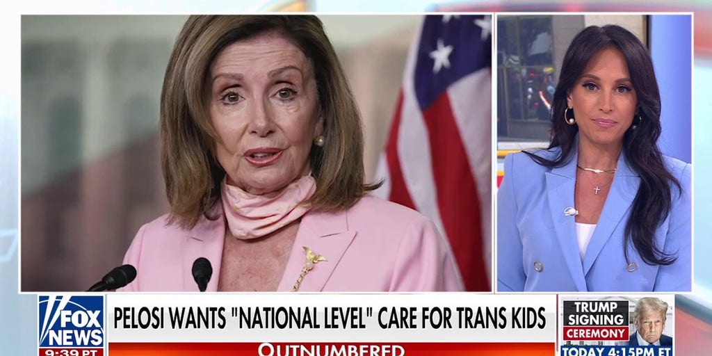 Nancy Pelosi pushes for 'national level' transgender care | Fox News Video