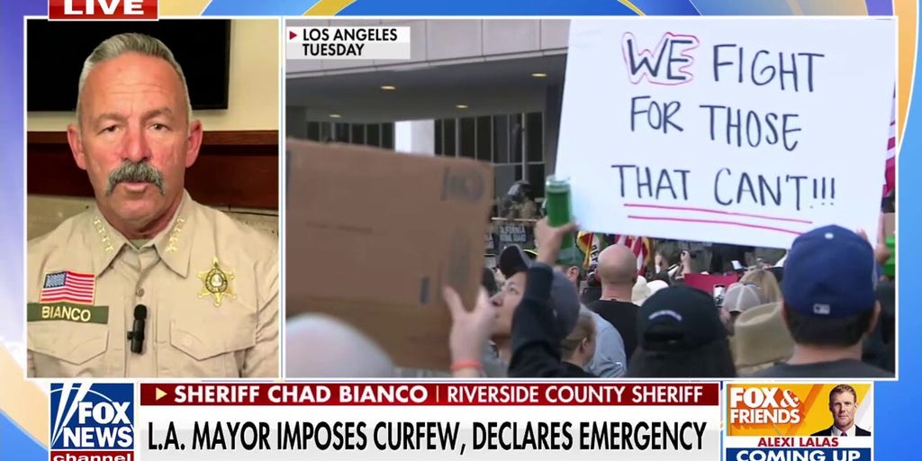 California officials are trying to deny LA riot 'chaos' for 'political ...