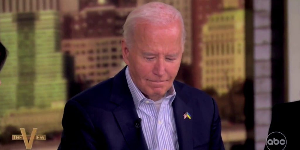 Biden pretends to squash Trump like a bug on 'The View' | Fox News Video