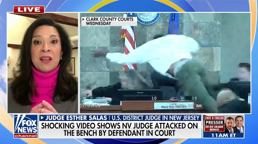 Nevada man seen attacking judge in viral video pleads guilty to ... Nevada man seen attacking judge in viral video pleads guilty to ...