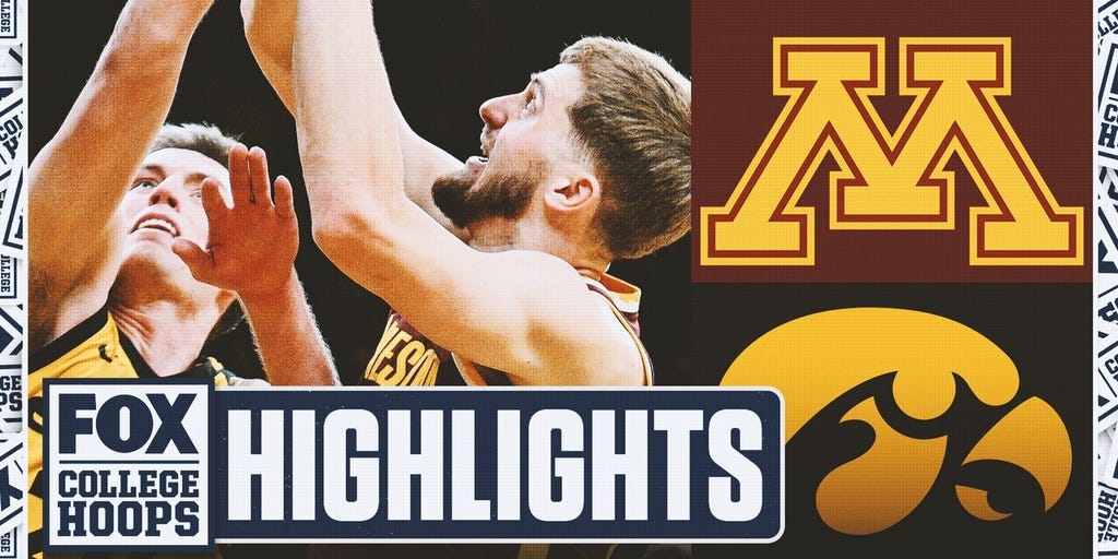 Minnesota Golden Gophers vs. Iowa Hawkeyes Highlights | FOX College ...