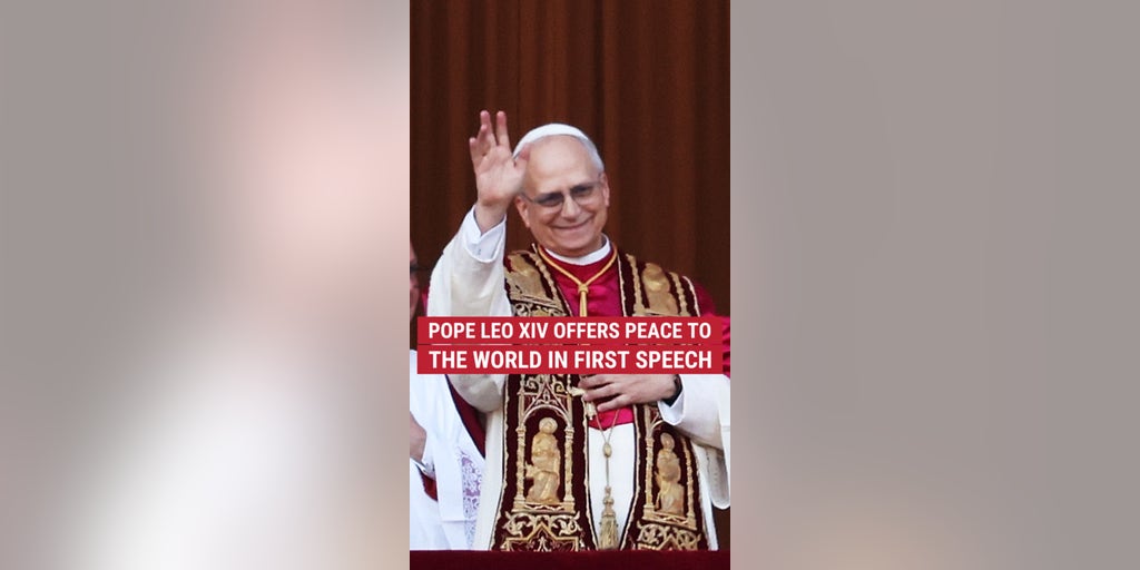 Pope Leo XIV offers peace to the world in first speech | Fox News Video