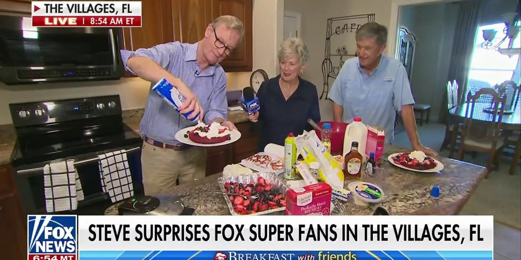 Steve Doocy surprises Fox News fans in Florida with breakfast | Fox ...