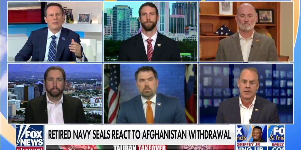 Navy SEALs running for Congress slam Biden admin over Afghanistan ...