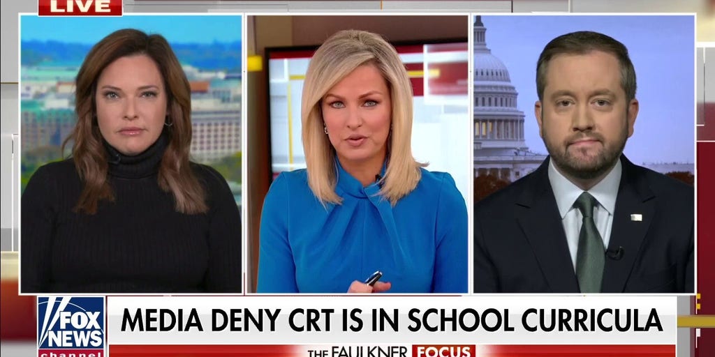 Left-wing media still denying CRT education is ongoing | Fox News Video