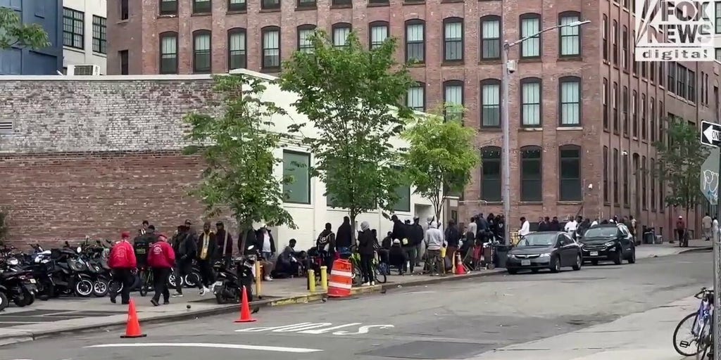 Measles breaks out at massive NYC migrant shelter | Fox News Video