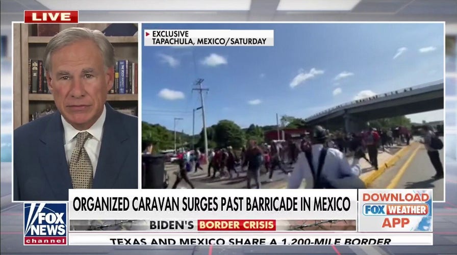 Texas Gov Abbott Joe Biden Is Awol Has Abandoned Any Pretense Of