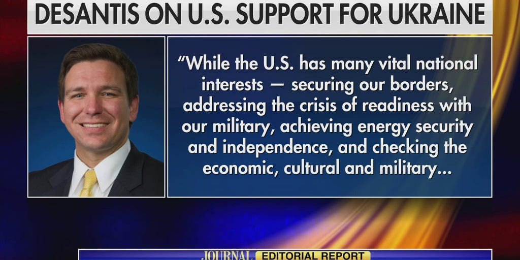 Ron DeSantis files his foreign policy | Fox News Video