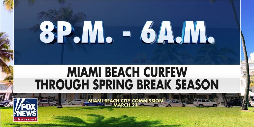 Spring break mayhem forces Miami Beach to extend state of emergency ...
