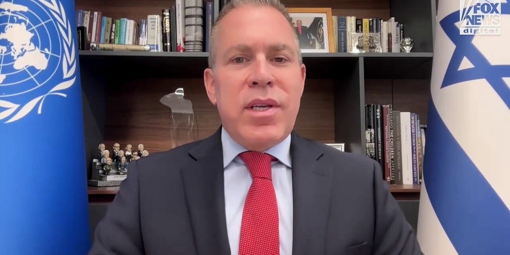 Israel's Ambassador to the UN Gilad Erdan sounds off about antisemitism ...