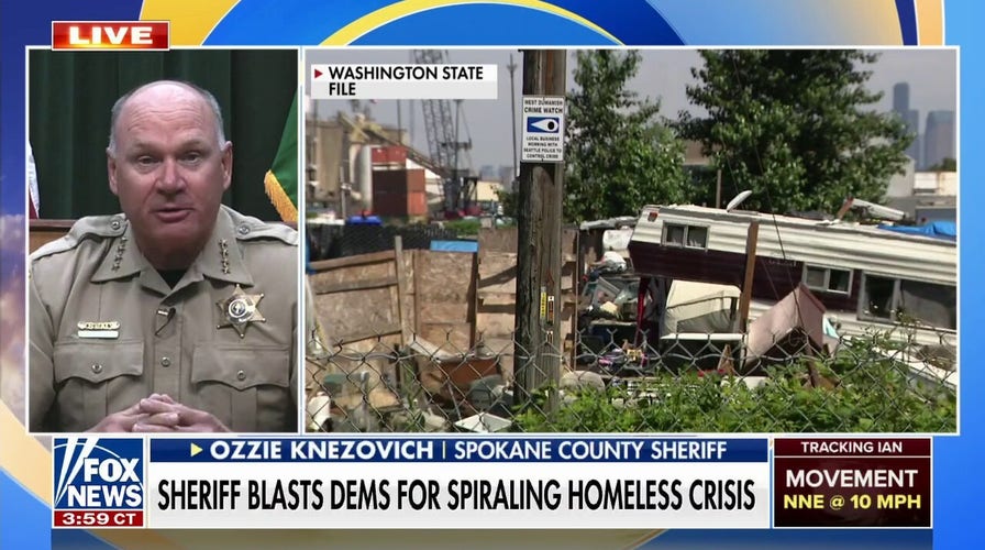 Washington sheriff slams failed liberal policies as homeless encampment ... Washington sheriff slams failed liberal policies as homeless encampment ...