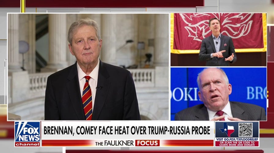Sen. Kennedy slams 'political hacks' Comey, Brennan amid DOJ probe ...