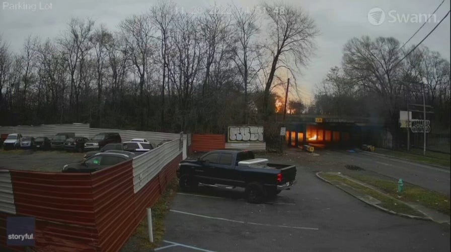 Indiana Garbage Truck Rams Into Overpass Explodes In Fiery Blast Fox