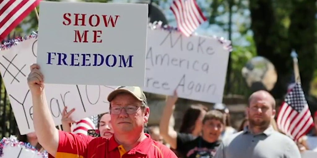 Protesters gather at Missouri Capitol to protest strict stay-at-home ...