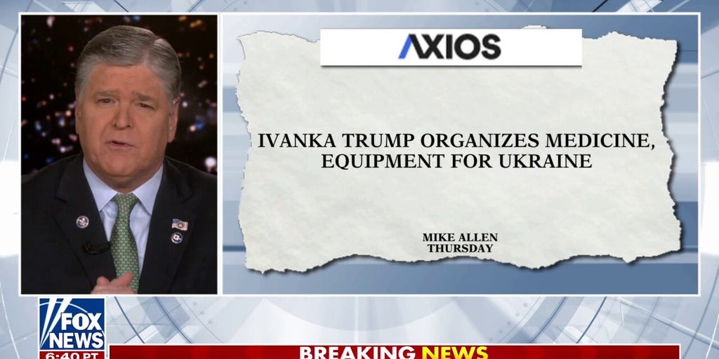 Ivanka Trump organizes equipment, medicine for Ukraine | Fox News Video