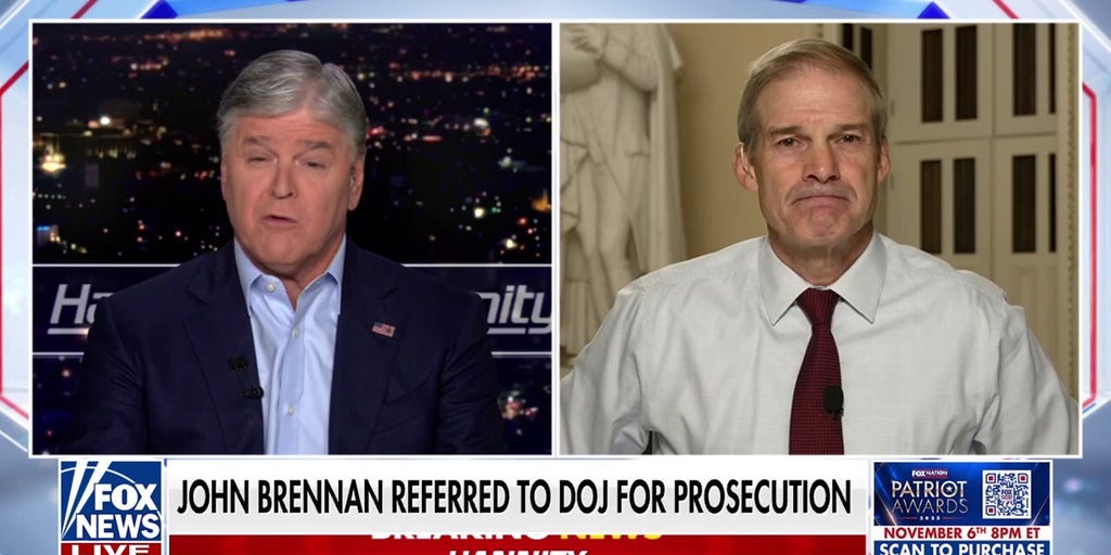 Jim Jordan refers former CIA Director Brennan for prosecution | Fox ...