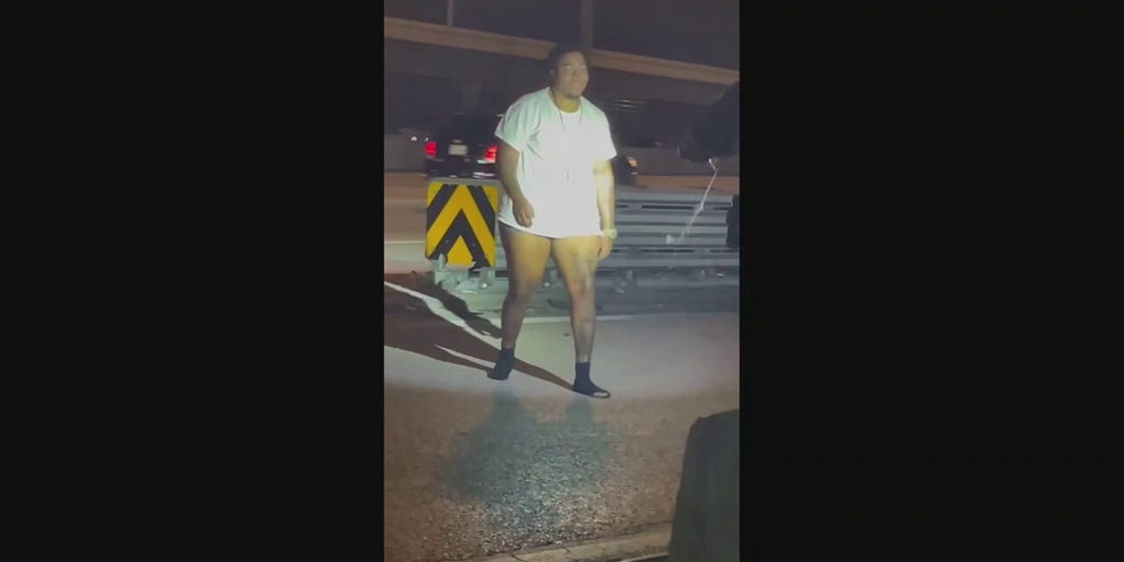 Raw Video Dallas Man Arrested In Bizarre Highway Incident Charged With