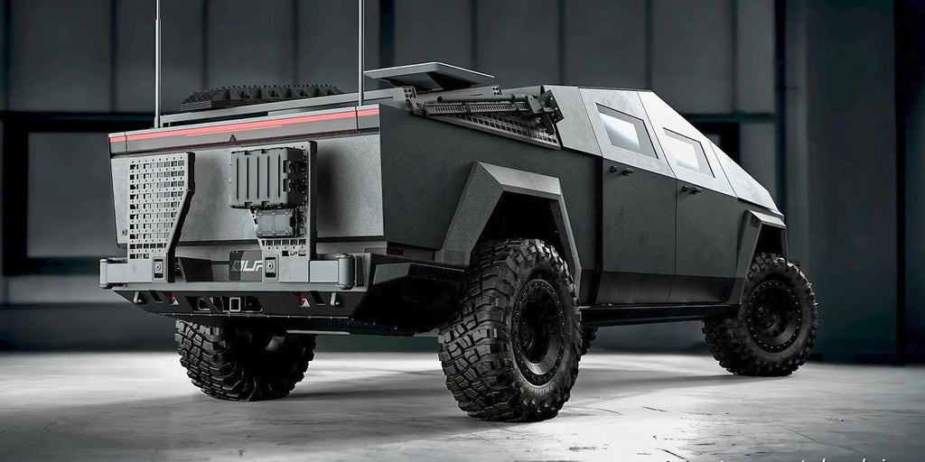 'CyberGuy': Tesla's Cybertruck gets military makeover with tactical ...
