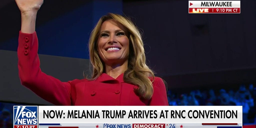 Melania Trump arrives at the RNC | Fox News Video