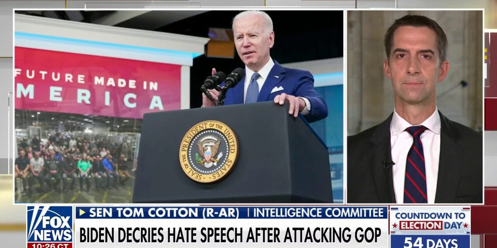 Sen. Cotton: Biden's failures are everywhere you turn | Fox News Video