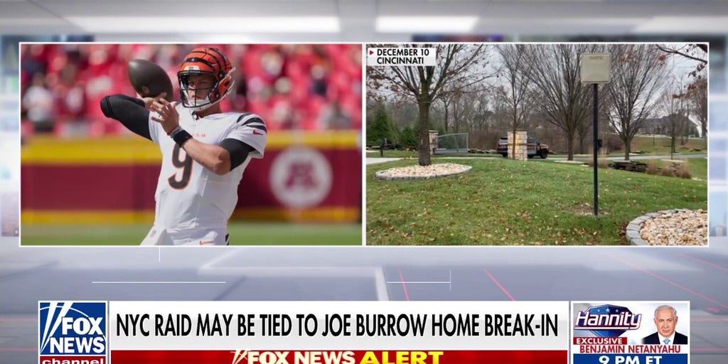NYC raid possibly tied to Joe Burrow home break-in | Fox News Video