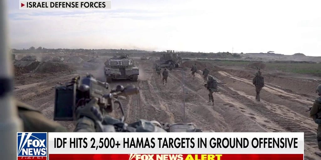 IDF claims it has hit more than 2,500 Hamas targets in ground offensive ...