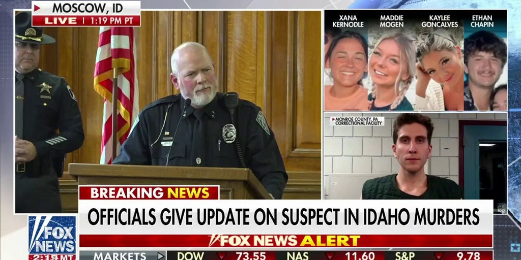 Moscow, Idaho Police Chief James Fry addresses Fox News' question about ...