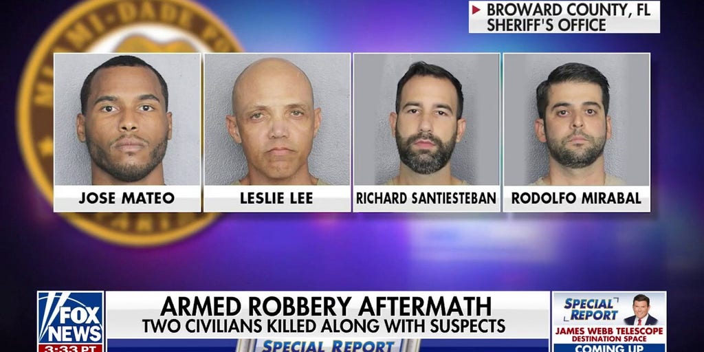 Armed robbery aftermath leaves four Miami-Dade police with charges | Fox News Video