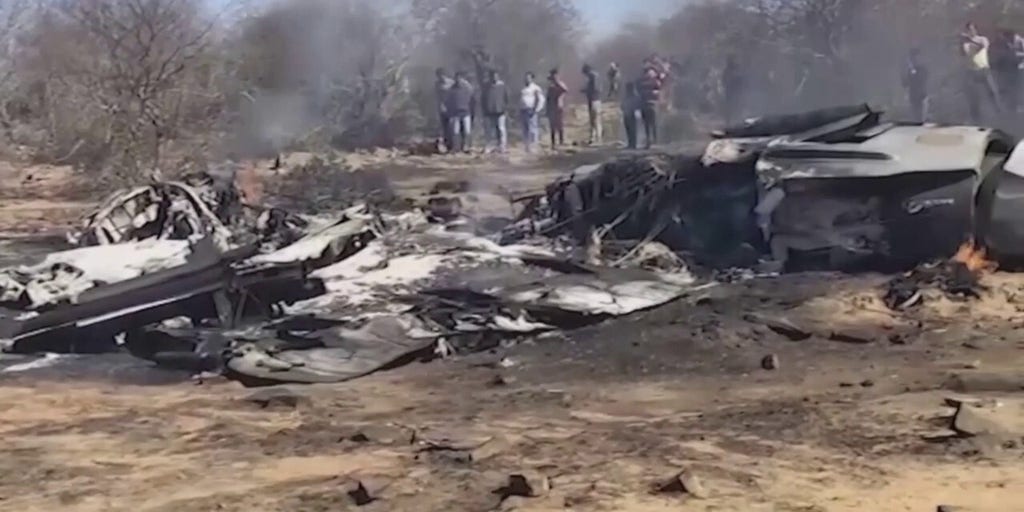 Two Indian fighter jets crash, killing pilot | Fox News Video