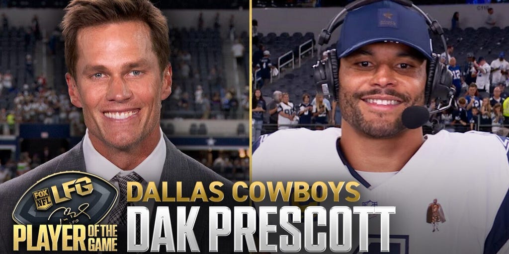 Tom Brady's LFG Player of the Game: Cowboys QB Dak Prescott 🏆 Week 7 ...