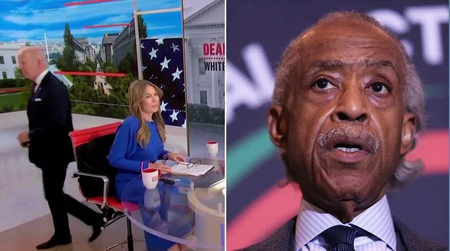 Al Sharpton defends Biden after viral moment leaving MSNBC interview: 'He wasn't lost' | Fox News