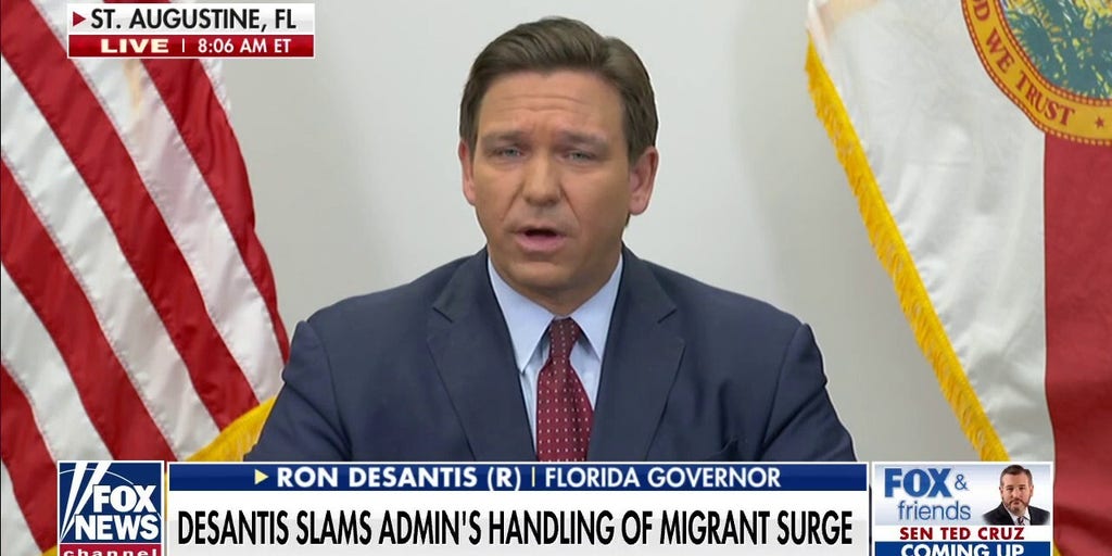 DeSantis slams Biden-Harris for abdicating responsibility at the border ...
