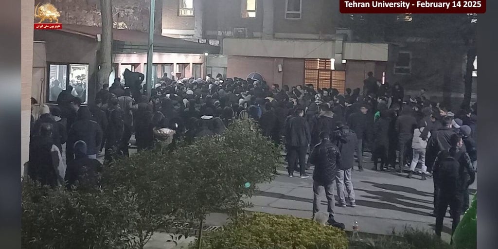 Student protesters in Iran clash with authorities | Fox News Video