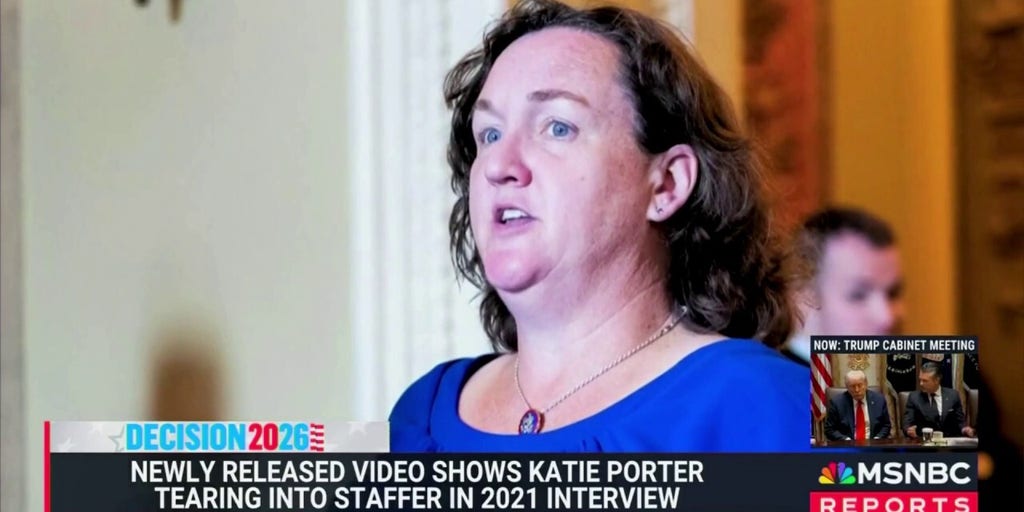 MSNBC panel asks if Katie Porter backlash shows 'double standard' in ...