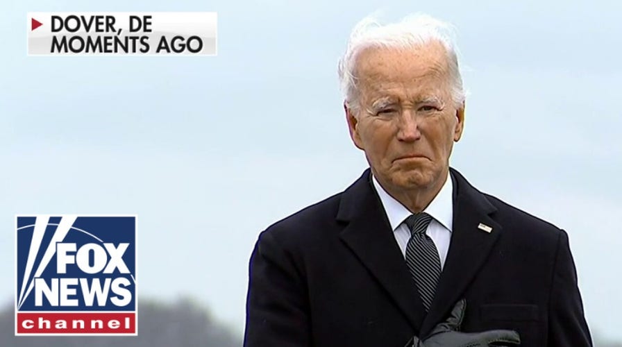 Biden Attends Dignified Transfer Of Us Troops Killed In Jordan Fox News