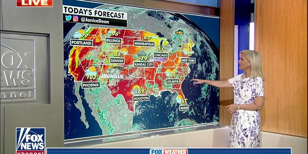 National weather forecast for July 15 | Fox News Video
