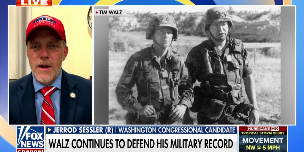 Tim Walz slammed for 'pretending' on military record: 'Offensive' to ...