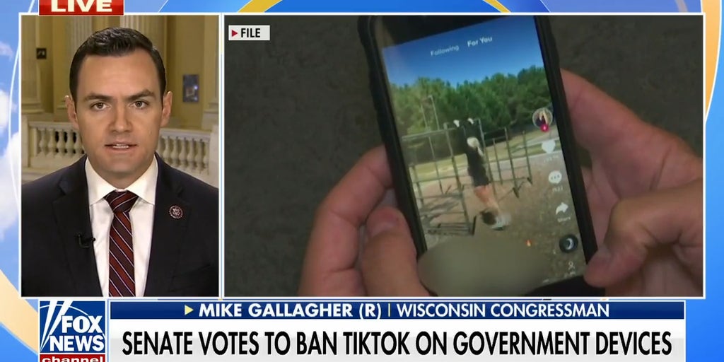 Mike Gallagher Praises Senate Push To Ban Tiktok From Government