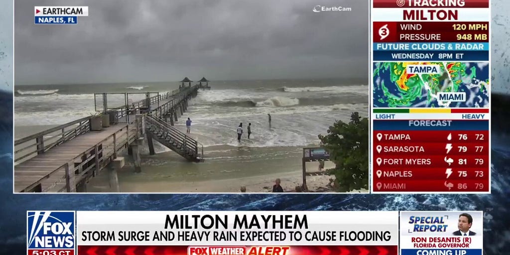 Florida ramps up preparation ahead of Hurricane Milton's imminent ...