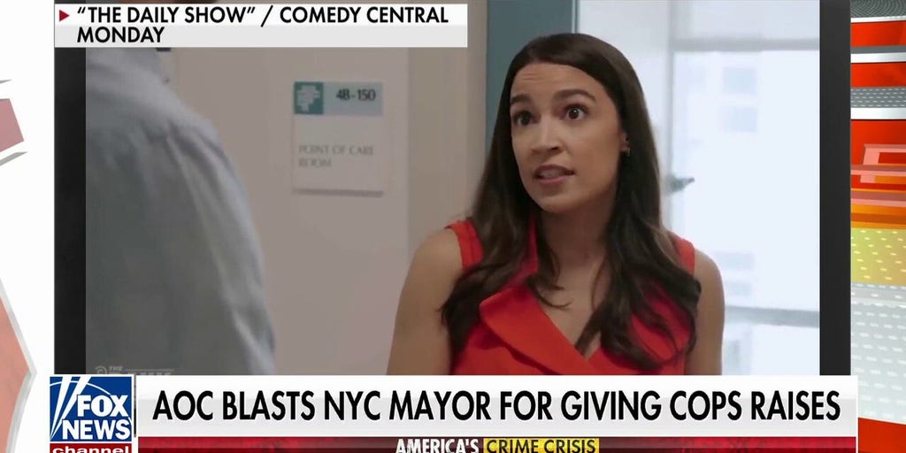 AOC eviscerated over anti-police rant after NYC mayor gives officers ...