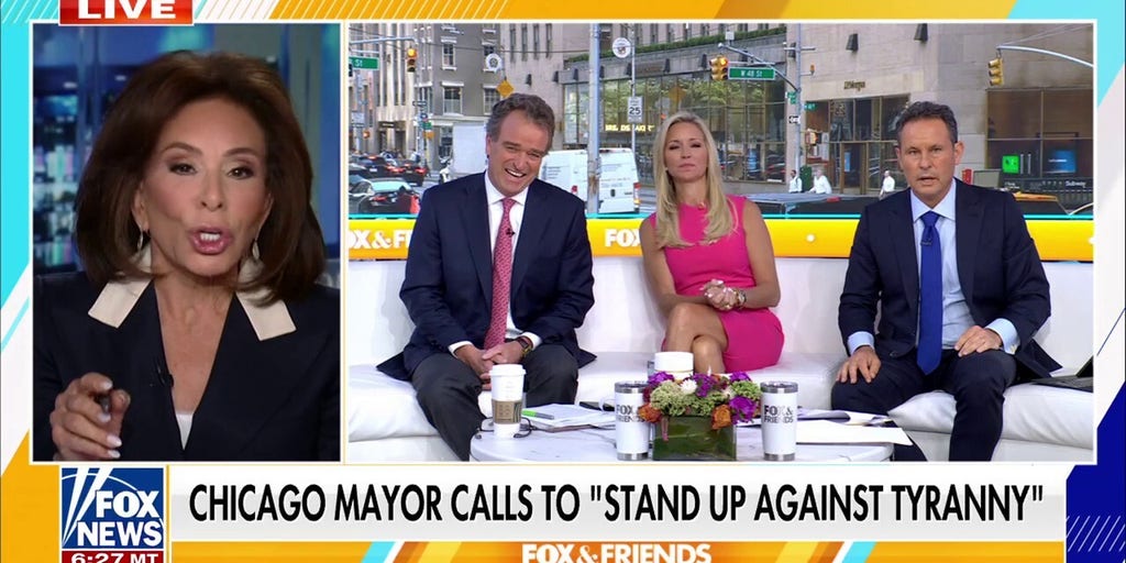 Chicago mayor pushes back against Trump admin's crime crackdown | Fox ...