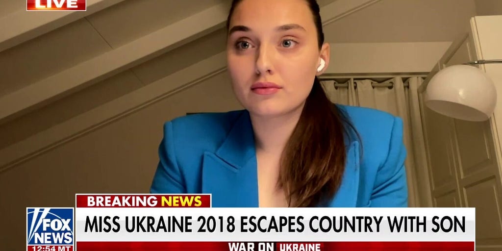 Former Miss Ukraine on fleeing homeland: This is a true humanitarian ...