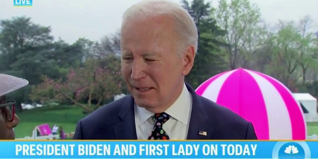 President Biden touts 'best economy in the world' during Easter Monday ...