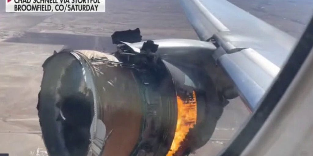 Officials investigating United plane engine failure | Fox News Video