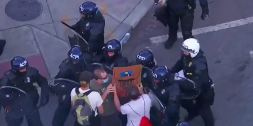 Blame game over clash near White House | Fox News Video