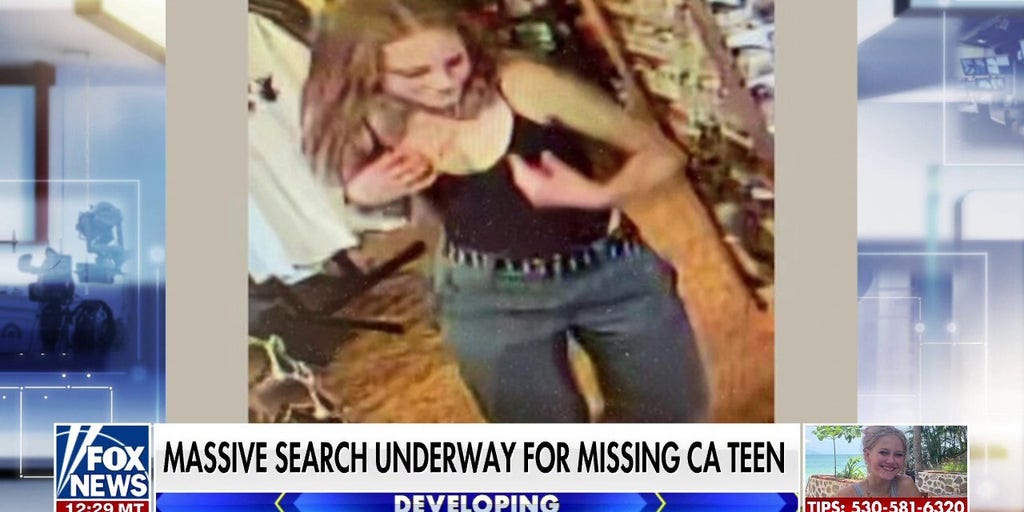 Missing California teen seen on surveillance camera hours before ...